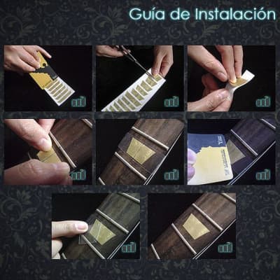 Numbers Jason Becker Custom Fret Markers Inlays Stickers | Reverb