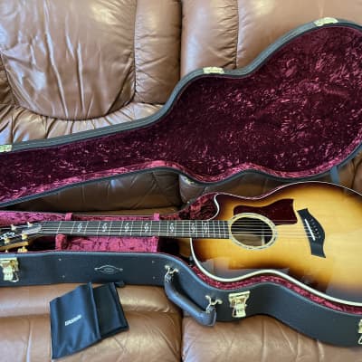 Taylor 414-RCE 25th Anniversary acoustic electric guitar made | Reverb