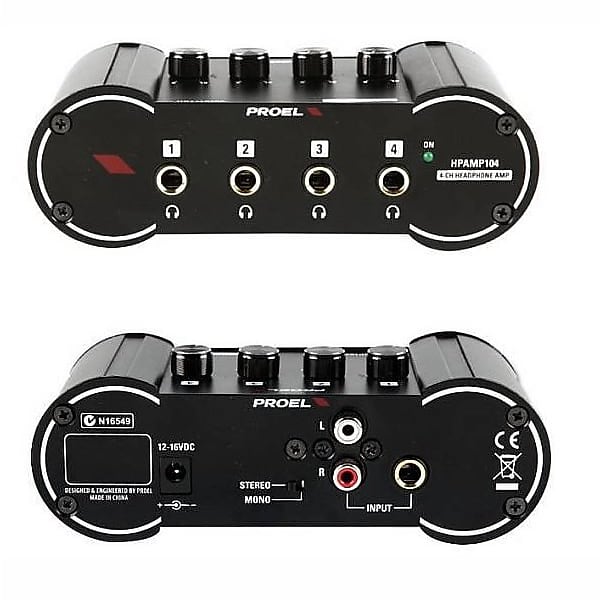 proel HPAMP104 4 CANALI PREAMP HEAD | Reverb Deutschland