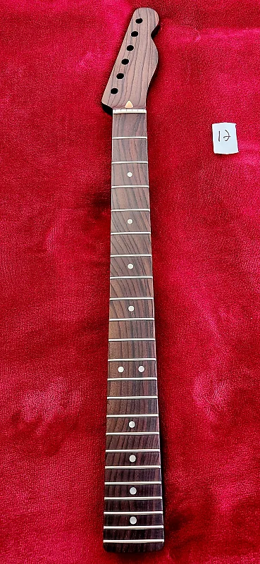 Telecaster tele all rosewood #12 replacement neck, modern C | Reverb