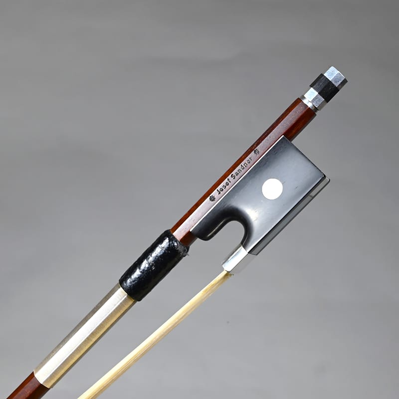 Josef Sandner * Pernambuco Violin Bow, Germany, 4/4, Sterling | Reverb