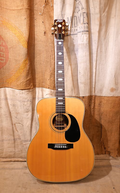 Aspen AD-35 Acoustic Guitar 1970's Natural | Reverb