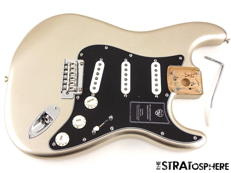 2022 Fender 75th Anniversary Stratocaster Strat LOADED BODY | Reverb