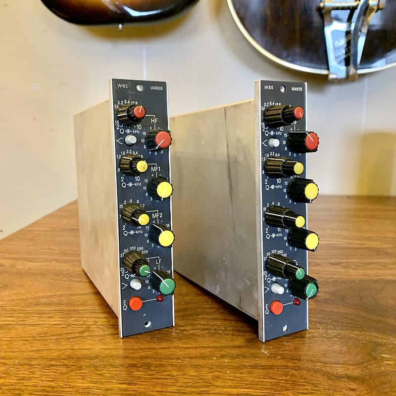 PAIR! -Ward Beck M462b parametric 4 band analog equalizer | Reverb