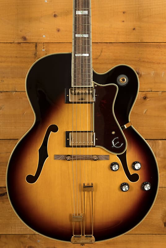 Epiphone Broadway | Vintage Sunburst | Reverb