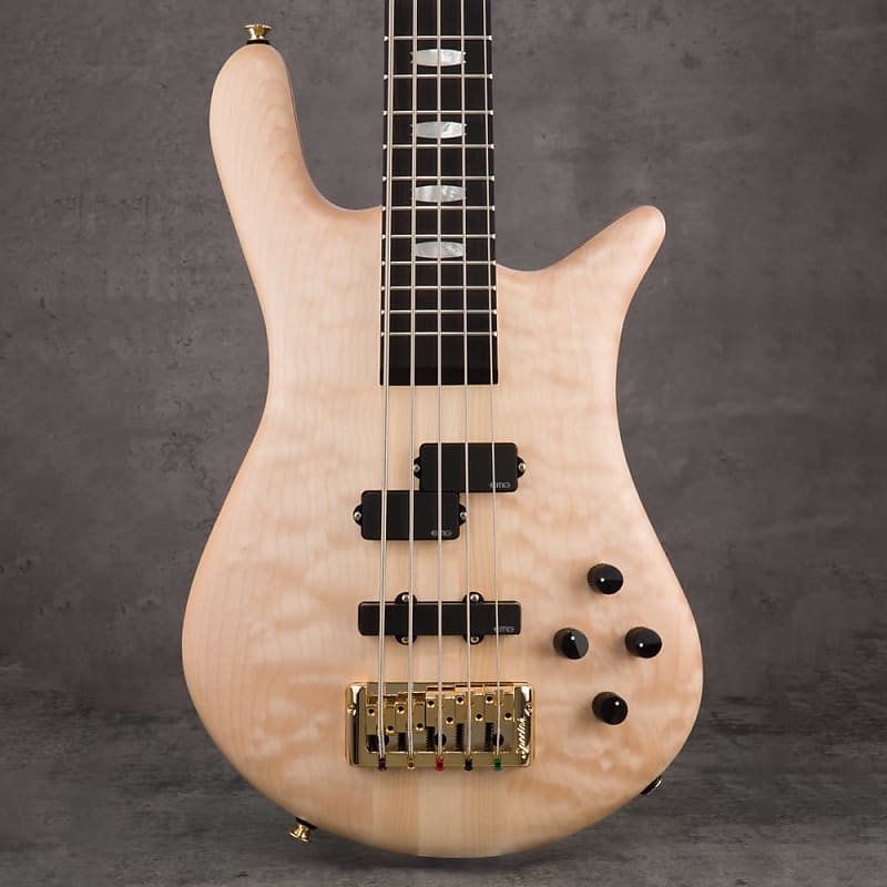 Spector Euro5 LT 5-String Bass Guitar - Natural Matte - | Reverb