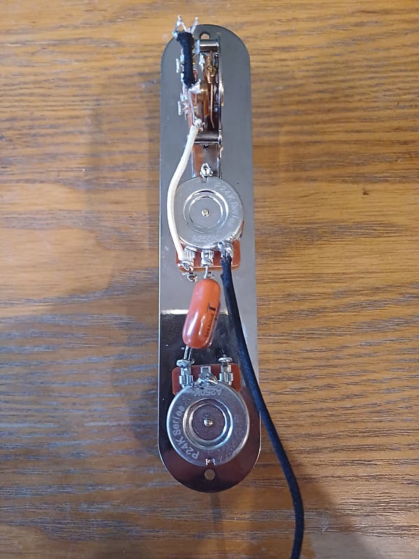 Telecaster control plate - wiring loom | Reverb