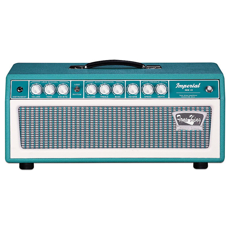 Tone King Imperial MKII Head Turquoise | Reverb UK