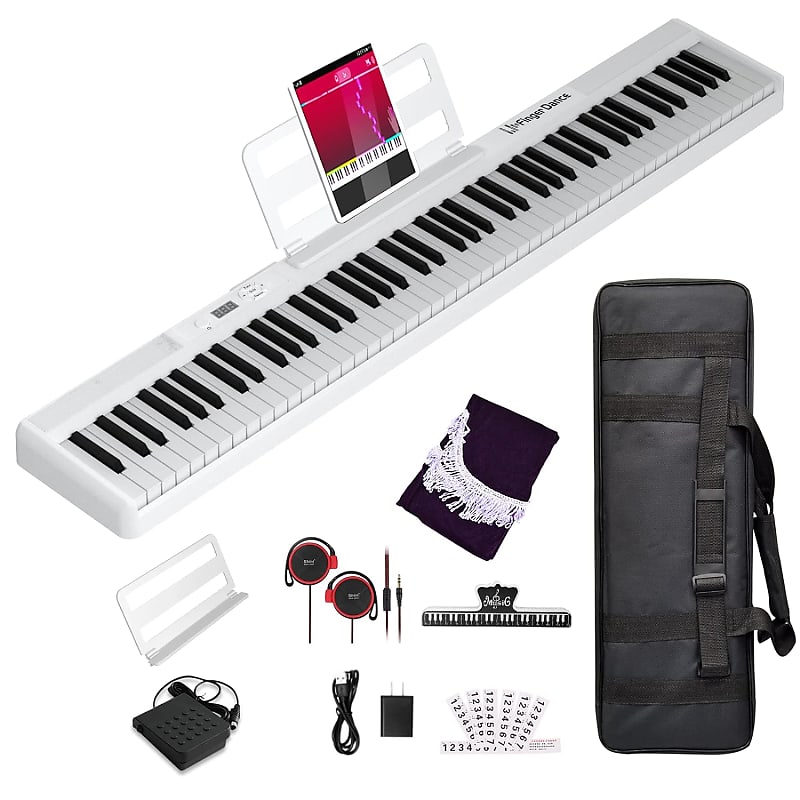 88 Key Keyboard Digital Piano Full Size Upgrade Imitation | Reverb