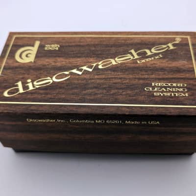 Discwasher Vinyl Album Record Cleaner Cleaning Kit - Wooden | Reverb