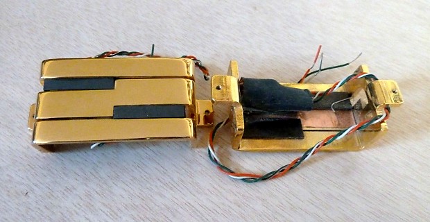 Lace Alumitone Humbuckers Set Gold (two Pickups) | Reverb