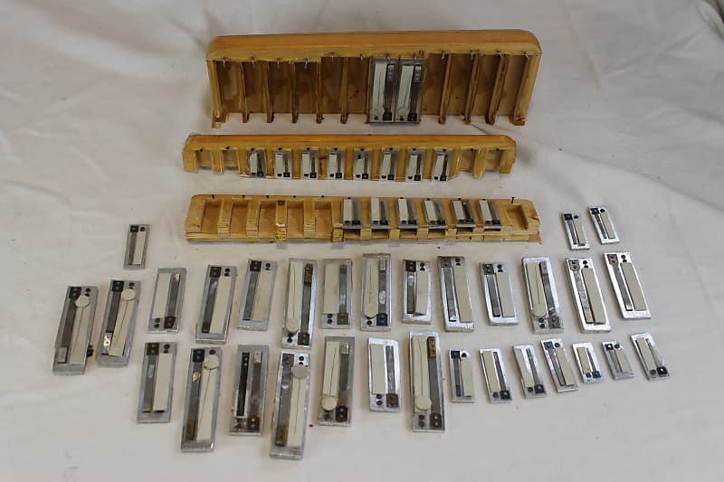 Soviet Bayan Bass Reed Blocks - For B System 120 Bass Bayan | Reverb