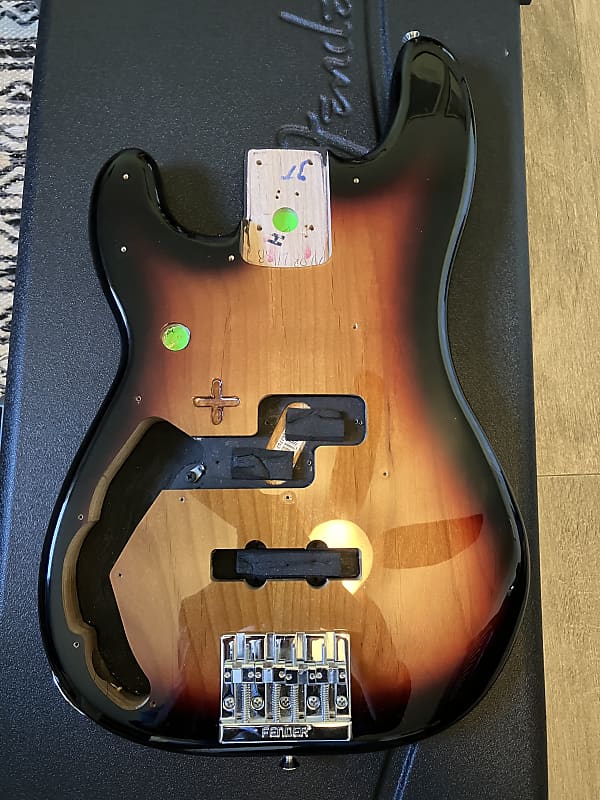 Fender Player Plus Precision Bass Body Left Handed with | Reverb