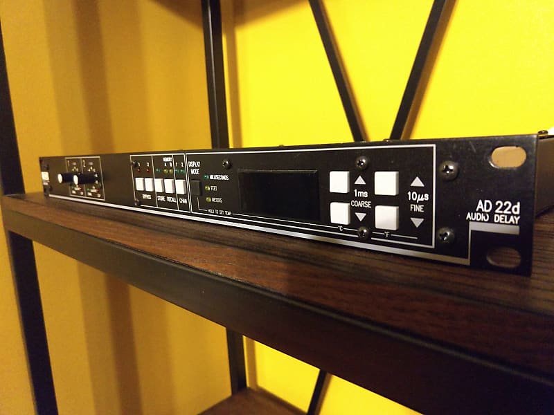 Rane AD 22d Digital Audio Delay rack unit | Reverb