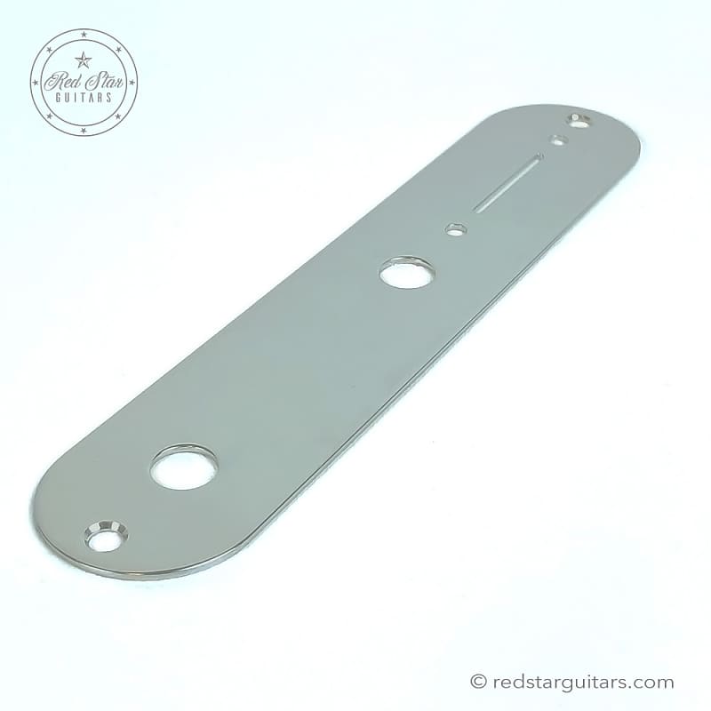 Tele Control Plate Nickel | Reverb