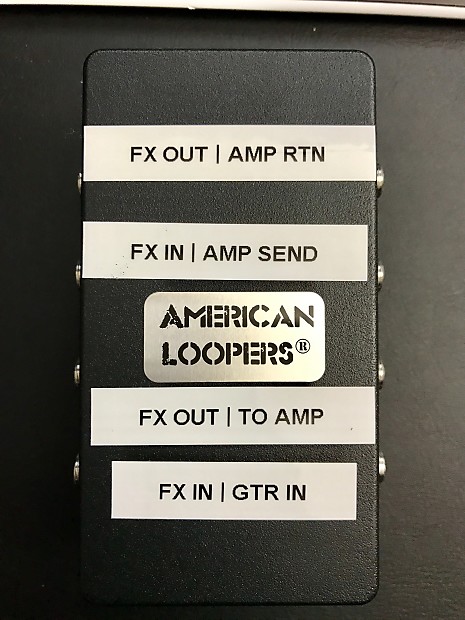 American Loopers Dual Buffered 4-Way Junction Box Pedalboard | Reverb