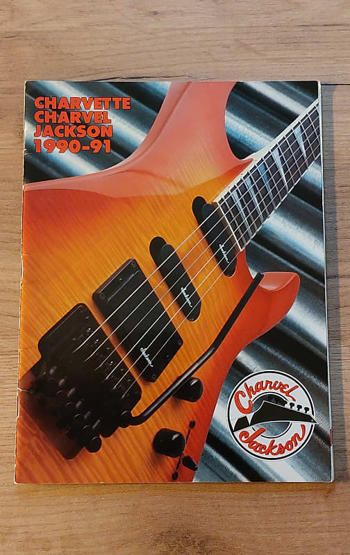 Charvel Jackson Charvette Guitars1990/91 printed Catalog | Reverb