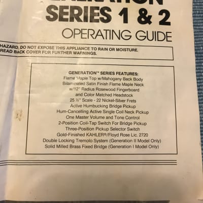 Peavey Generation 2 series 1989 - Black | Reverb