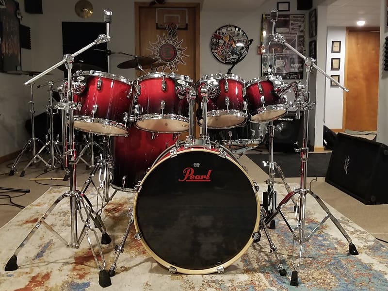 Pearl Vision VBL 7pc w/ full set of Pearl Hardware | Reverb