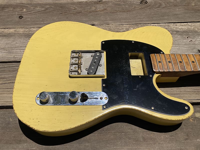 Relic Nitro Telecaster body | Reverb
