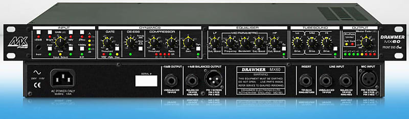 Drawmer MX60-Pro (preamp, channel strip, expander/gate, | Reverb