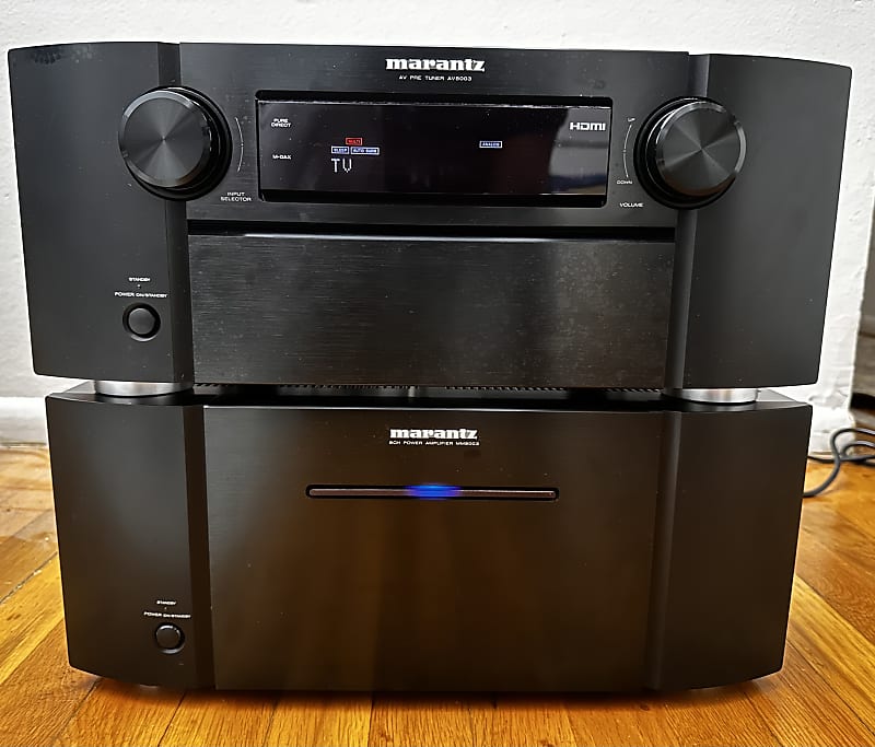 Marantz AV8003 A/V Processor and MM8003 8-Power Amplifier | Reverb