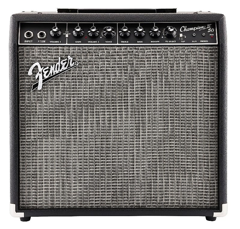 FENDER Champion II 50 Amplificatore Combo per Chitarra | Reverb