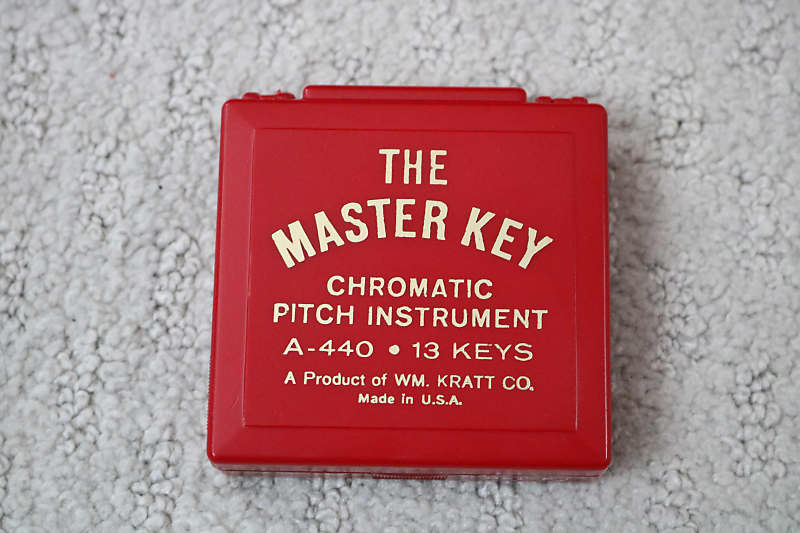 Master Key Chromatic Pitch Pipe - F to F | Reverb