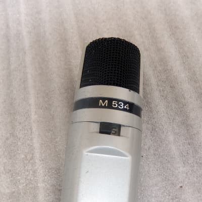 Stereo Pair Uher M534 Dynamic Tubular Directional Microphone | Reverb