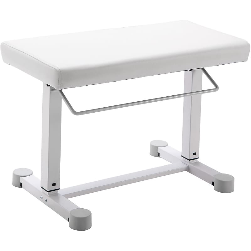 Konig & Meyer 14080 adjustable piano bench, white | Reverb