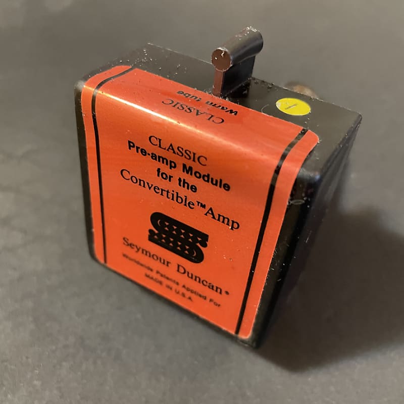 Seymour Duncan Convertible 12AX7 Preamp Amplifier Sound | Reverb