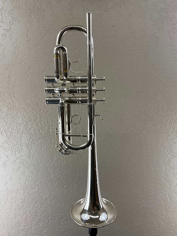 Besson MEHA "C" Trumpet Trumpet Silver | Reverb