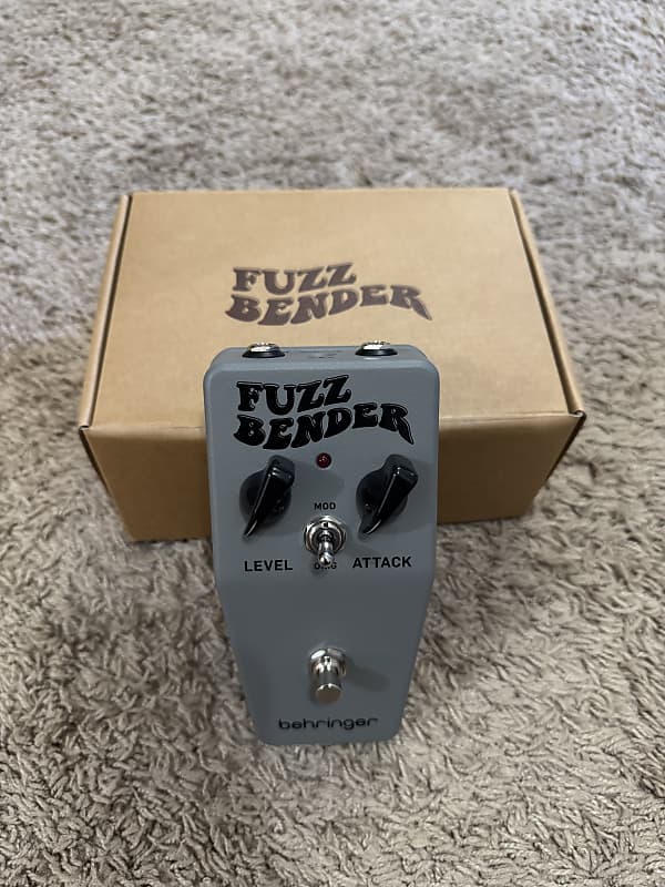 Behringer Fuzz Bender 2025 - Gray | Reverb