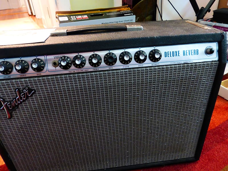 Fender Deluxe Reverb Combo 1979 with Paul Rivera Mod# | Reverb Canada