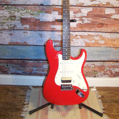 Squier Rogue ST-4 Electric Guitar, Red Finish | Reverb