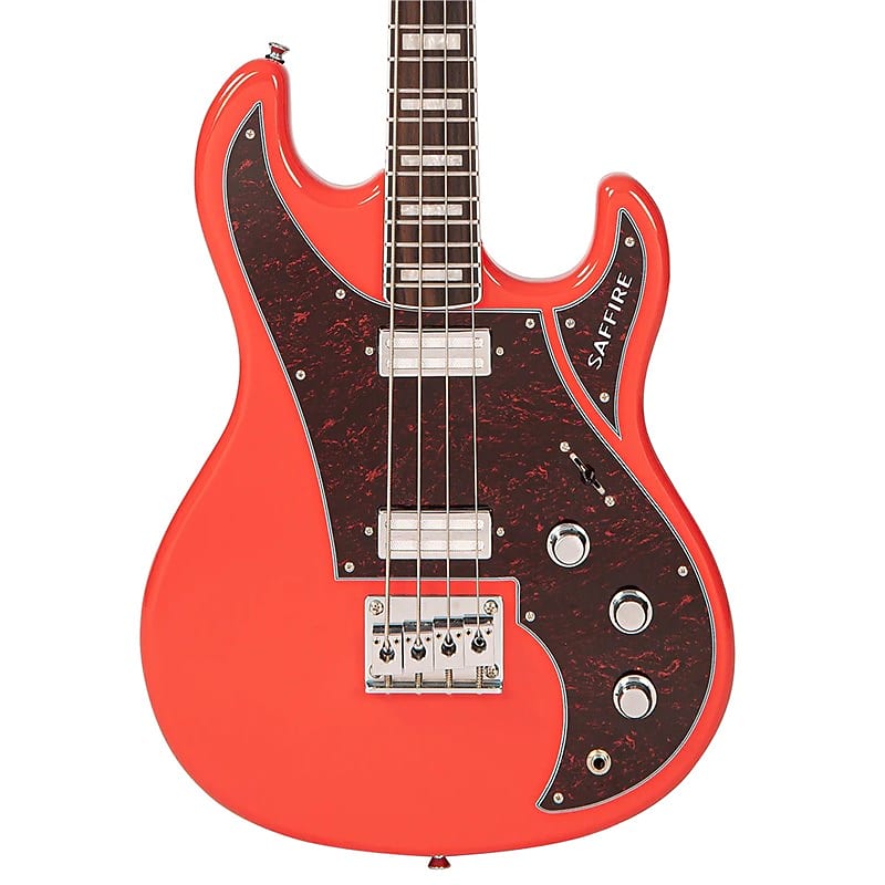 Rapier Saffire Bass, Fiesta Red | Reverb