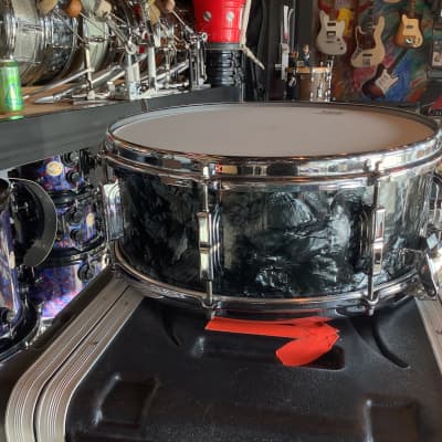 Leedy Snare Early 1960s Black DP Shelly Manne Model, 5.5x14, | Reverb