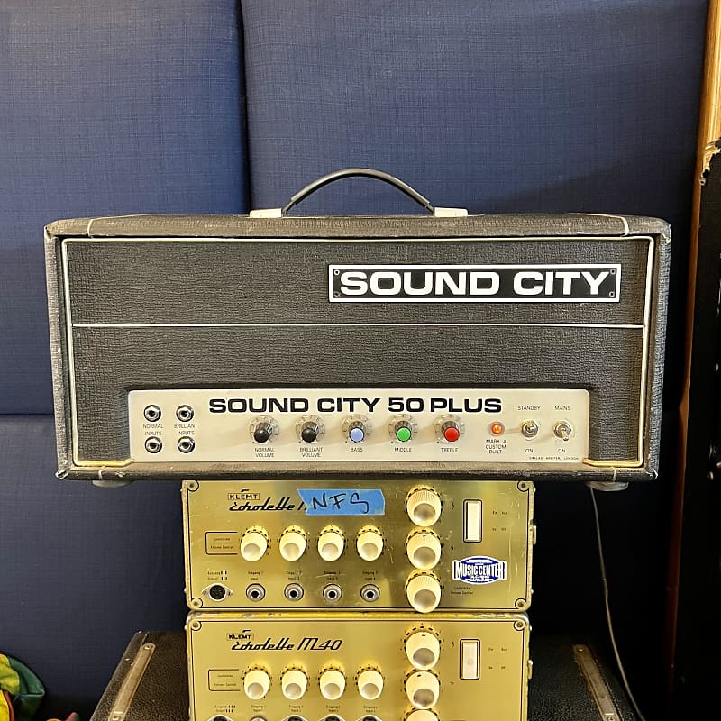 Sound City 50 Plus Mark IV 1970’s - Dallas arbiter original | Reverb