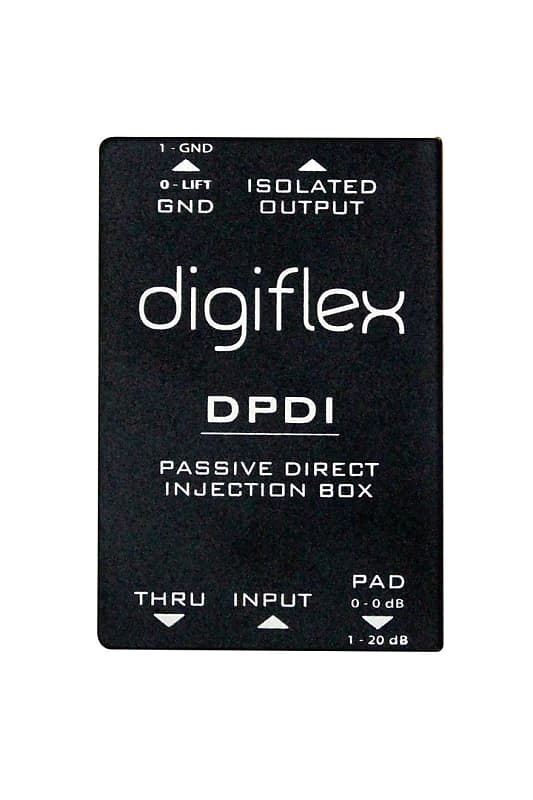 Digiflex DPDI Single Channel Passive DI Box | Reverb