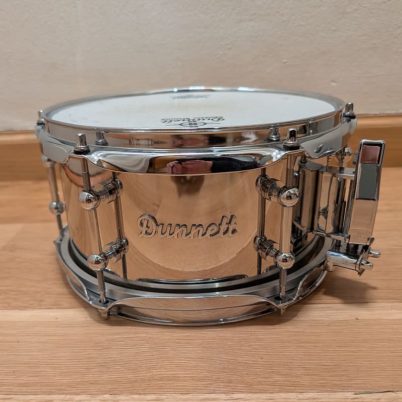 Dunnett 6x10 Classic Stainless Steel Snare Drum 2006 | Reverb