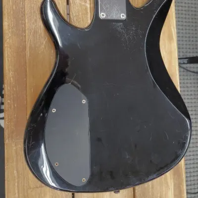 Fender Mb5 Black made in Japan 5 string bass all black 1993 | Reverb