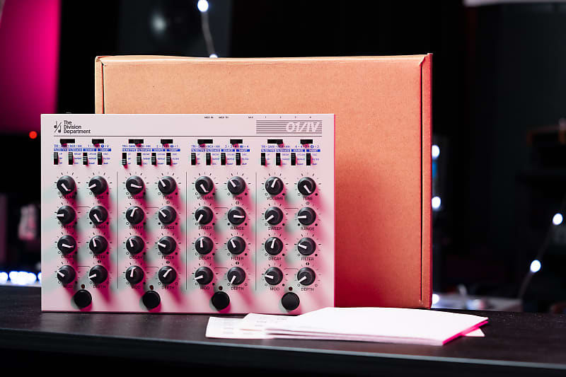 The Division Department 01/IV Analog Drum Synthesizer - 2021 | Reverb