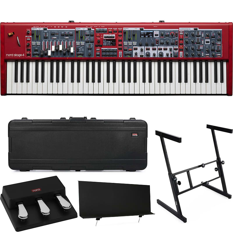 Nord Stage 4 HA73 73-key Stage Keyboard Stage Deluxe Bundle | Reverb