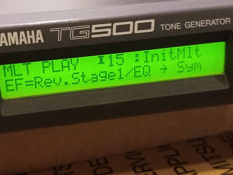 Yamaha TG500 1992 | Reverb