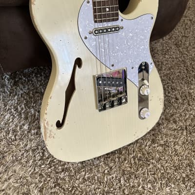 Brand new Thinline relic telecaster build MJT body | Reverb