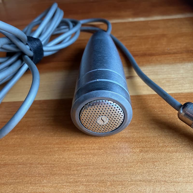 Shure Vintage Crystal Microphone Harp Harmonica Mic | Reverb