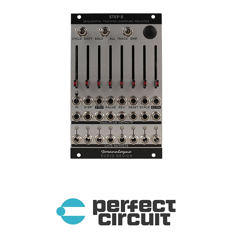 Joranalogue Step 8 Sequential Tracking + Sampling Register | Reverb