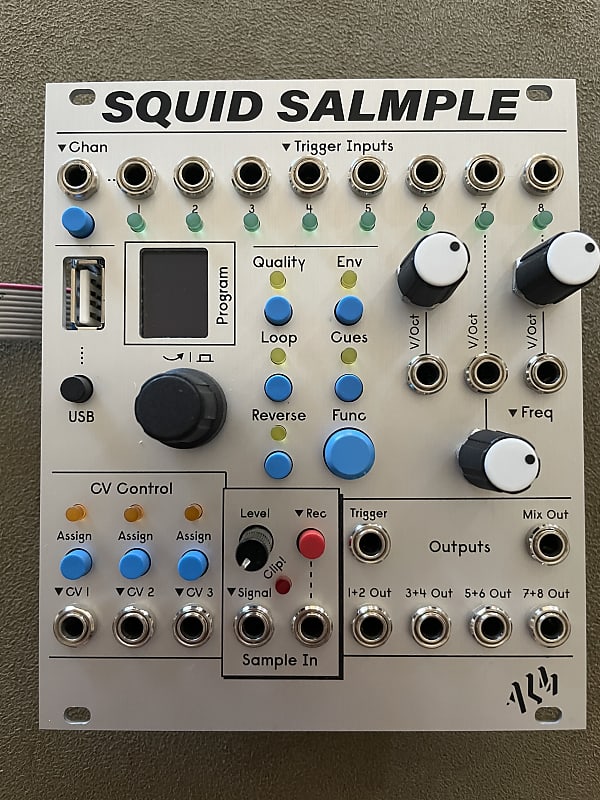 ALM/Busy Circuits Squid Salmple 2022 - Silver | Reverb