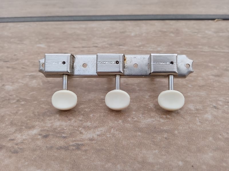 Vintage 1950's Kluson Bass Side Single Line Slot Head Tuner | Reverb