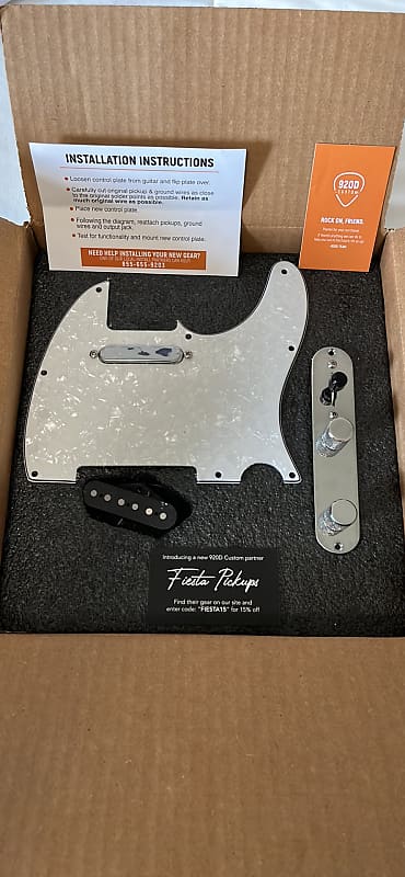920D Custom Tele pickguard with loaded pickups and controls | Reverb